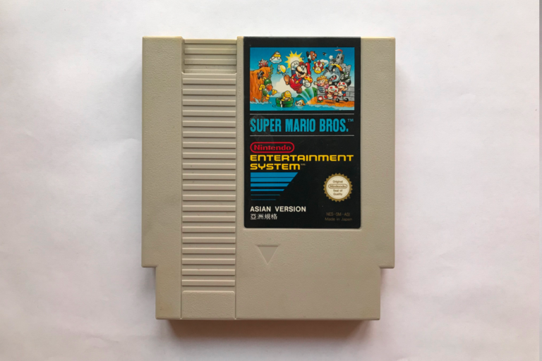 Super Mario Bros(NES Asian Version) – Nintendopusheren