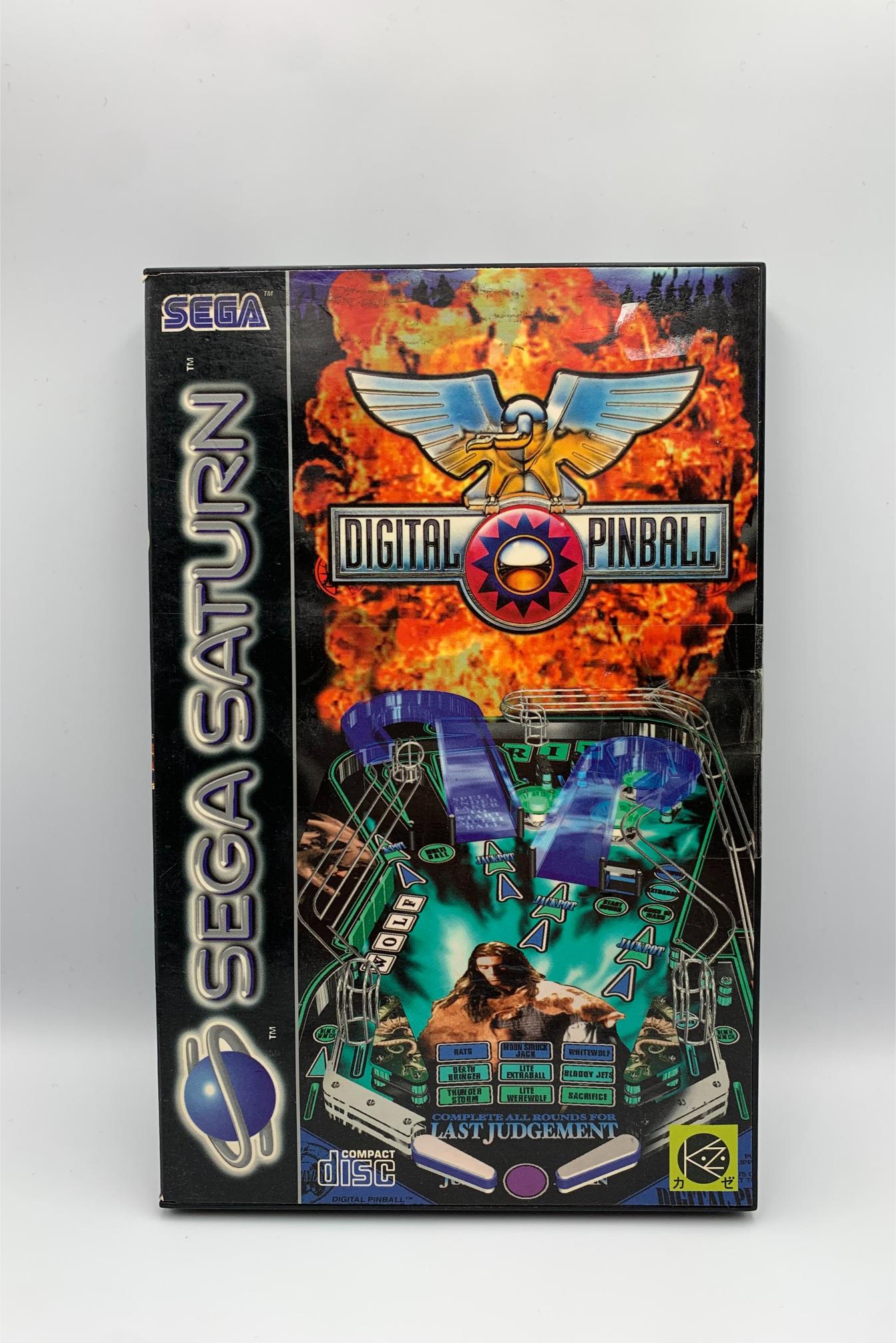 Digital Pinball(Saturn) – Med manual – Nintendopusheren