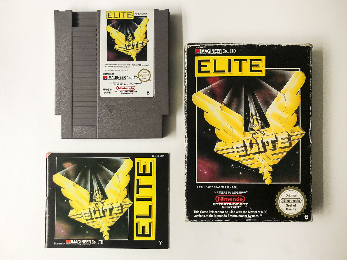 Elite(NES: Spil i original emballage) – Nintendopusheren