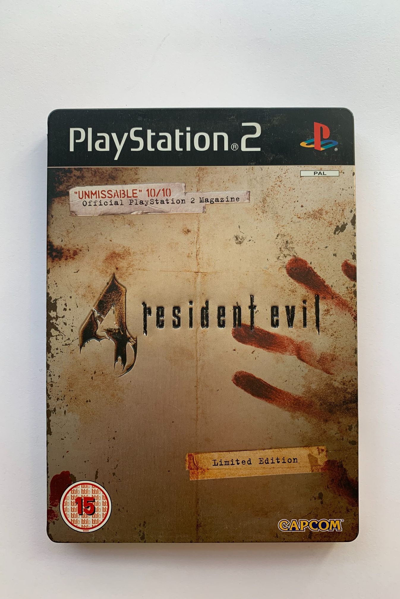 Resident Evil 4 – steelbook(PS2) – Nintendopusheren