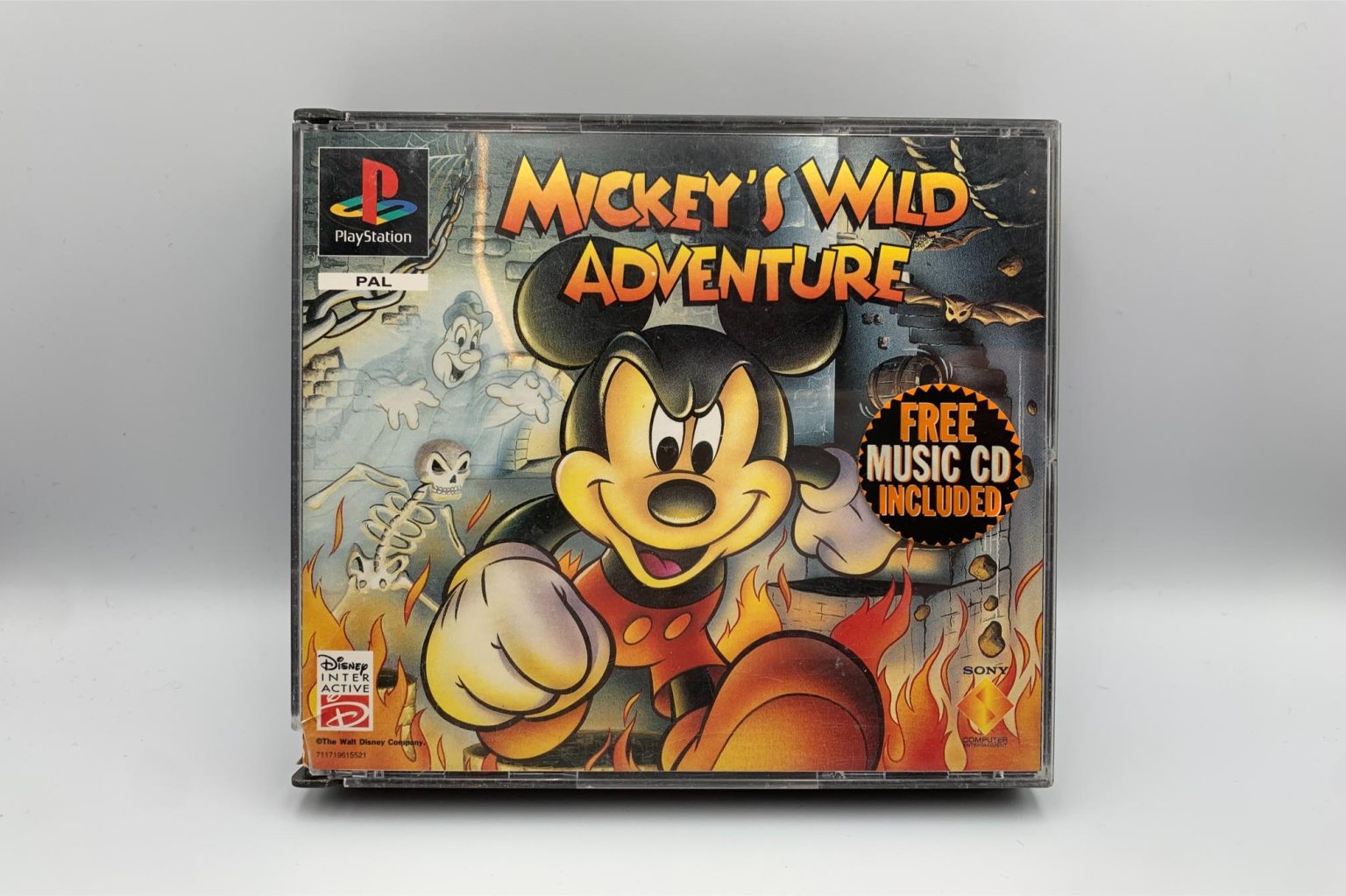 Mickey’s Wild Adventure Big Box inkl CD(PS1) – Nintendopusheren