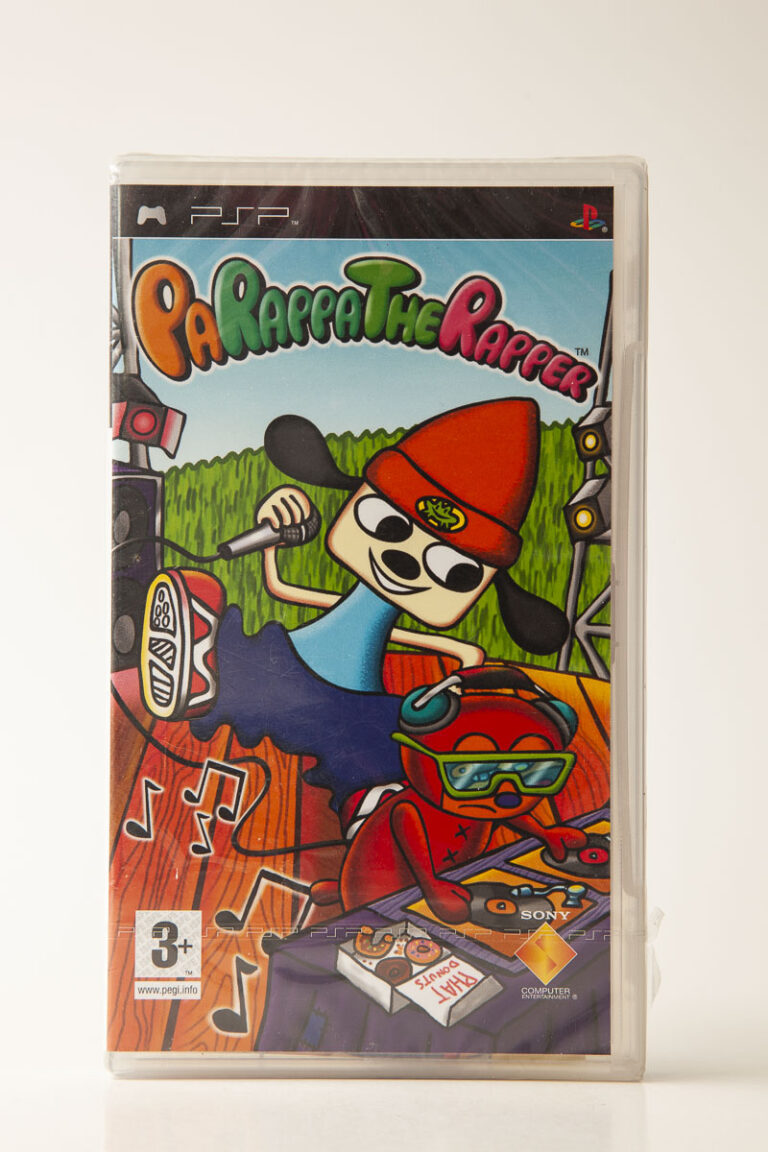 PaRappa the Rapper(EU cover)(PSP) – se billeder – Nintendopusheren