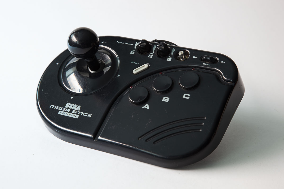 Sega Mega Stick – Nintendopusheren