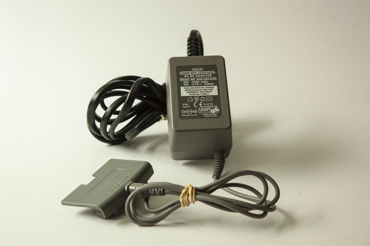 Gameboy Advance AC-DC Adapter – Nintendopusheren