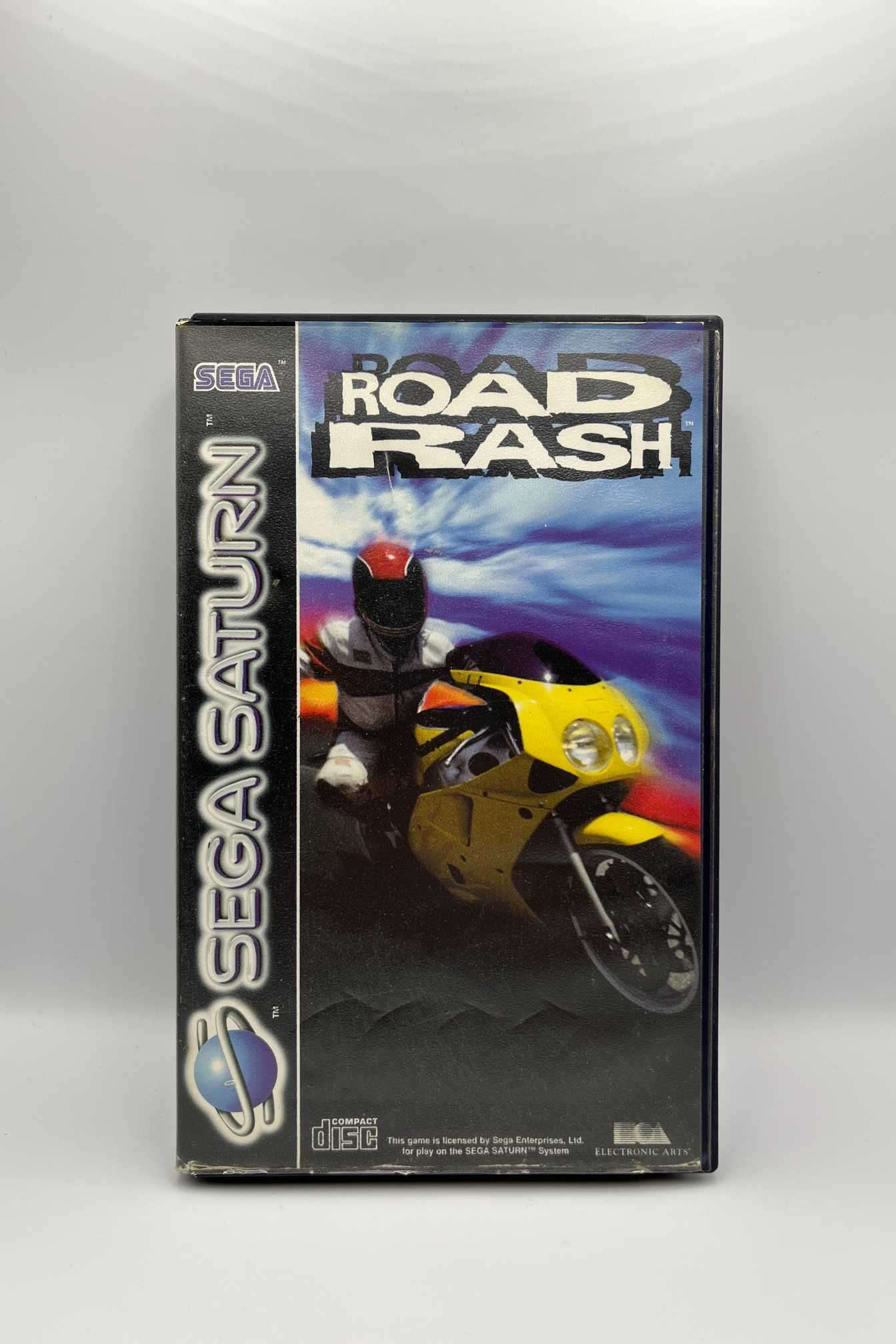 Road Rash(Saturn) – med manual – Nintendopusheren