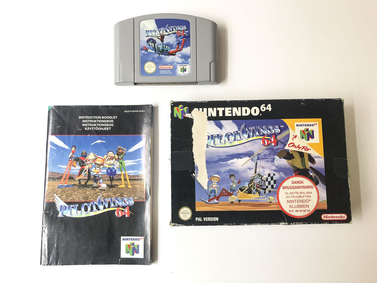 Pilot Wings 64(N64: Spil i original emballage) – Nintendopusheren
