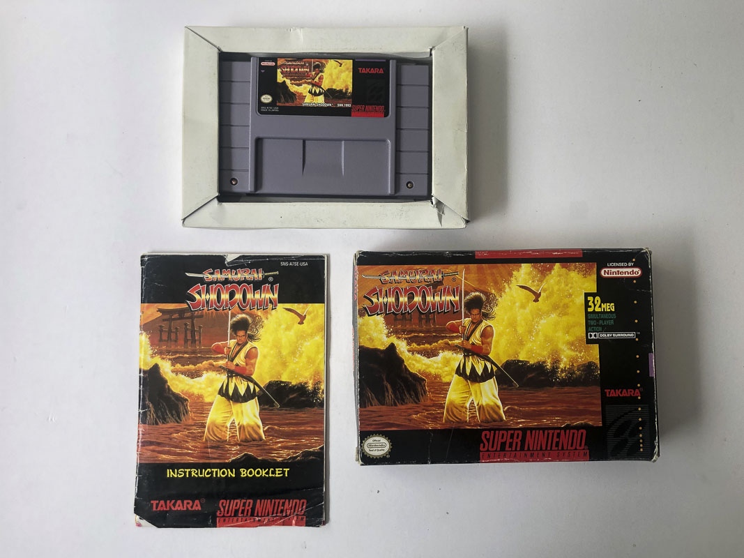 Samurai Shodown (SNES) (US) – Nintendopusheren