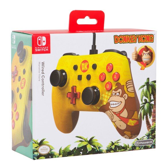 PowerA Wired Controller – Donkey Kong(Switch) – Nintendopusheren