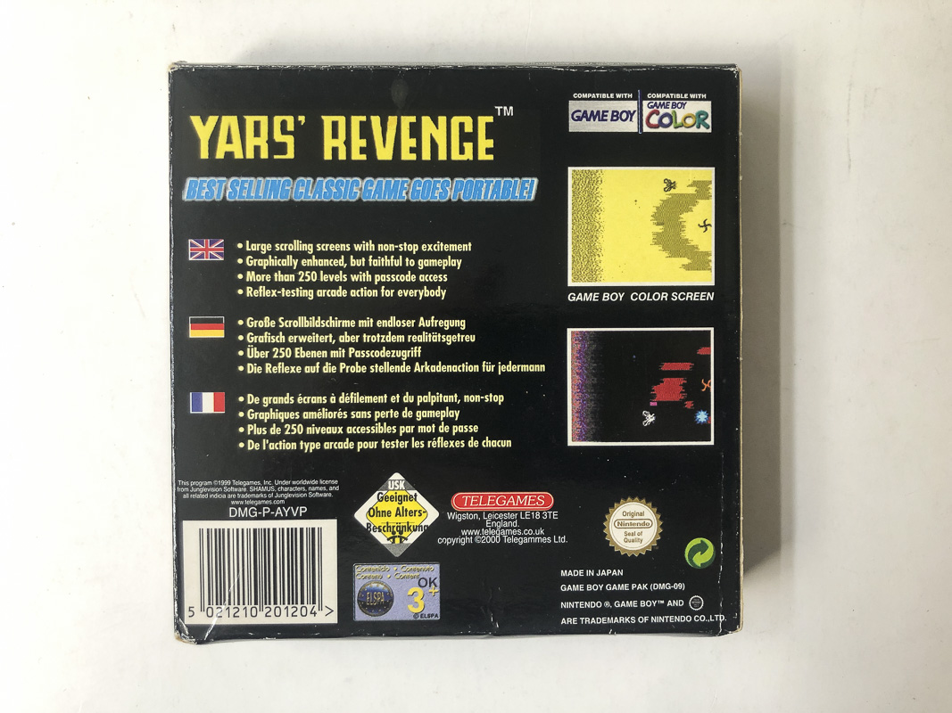 Yars’ Revenge (GB Color: Spil i original emballage) #6 – Nintendopusheren