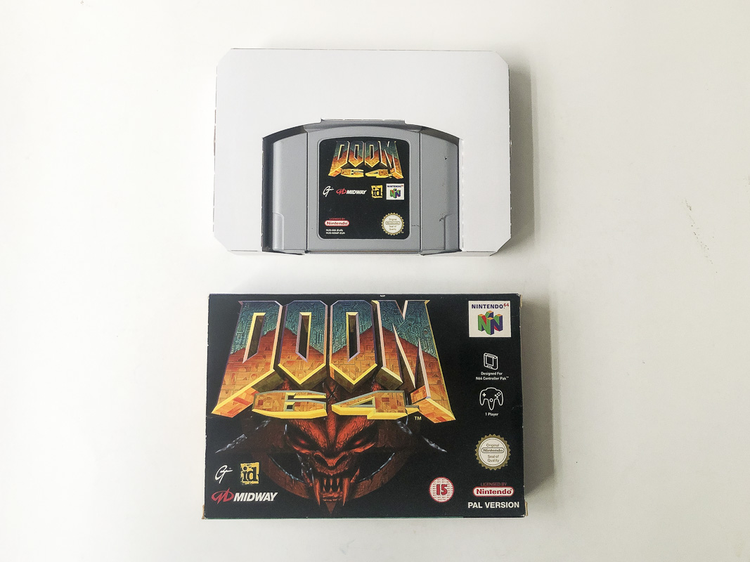 Doom 64 (Nintendo 64: Spil i original emballage) #65 – Nintendopusheren