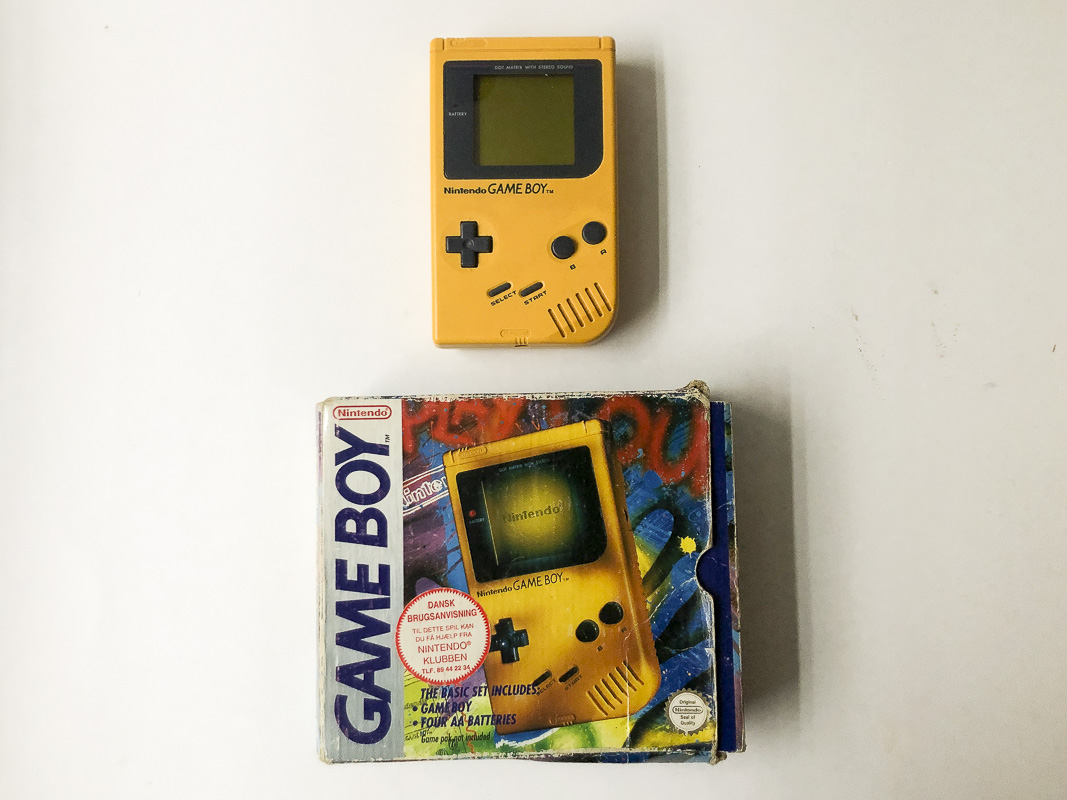 Gameboy Classic: Yellow i original emballag(se billeder) – Nintendopusheren