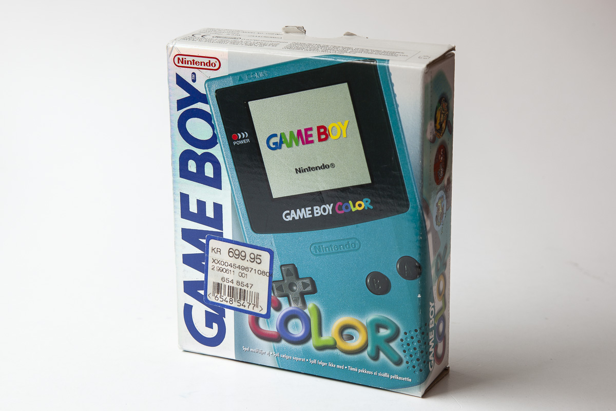 Gameboy Color: Teal i original emballage(GB Color) – Nintendopusheren