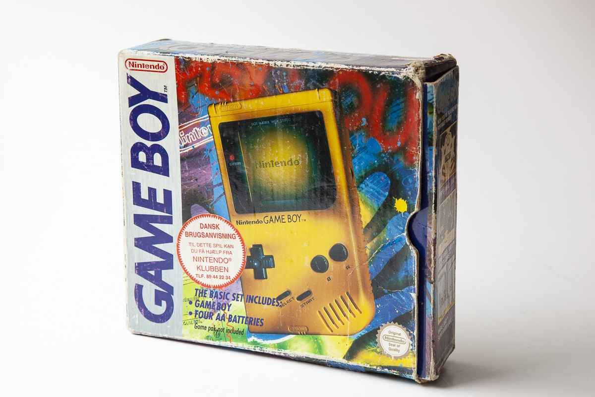 Gameboy Classic: Yellow i original emballag(se billeder) – Nintendopusheren