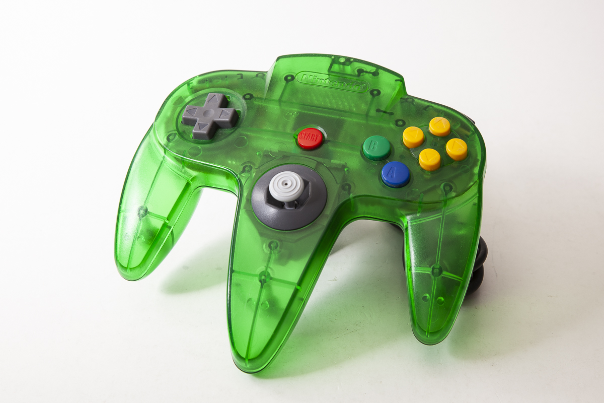 Nintendo 64: Controller – Jungle Green – Nintendopusheren