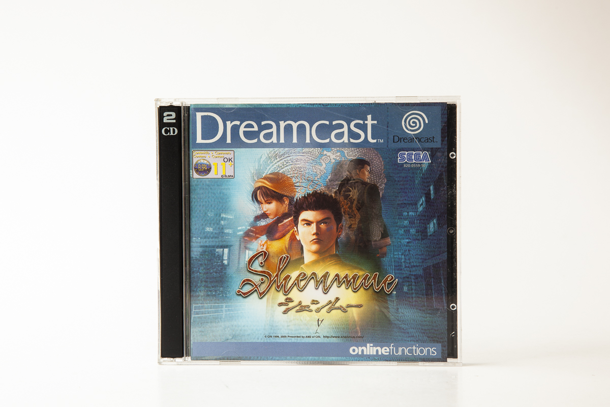 Shenmue-discs i jewelcase(Dreamcast) – Nintendopusheren