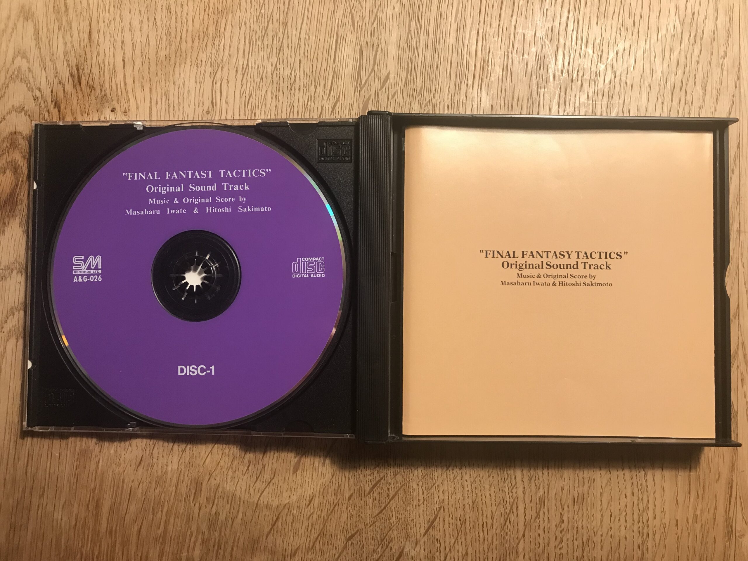Final Fantasy Tactics Original Sound Track(CD) – Nintendopusheren