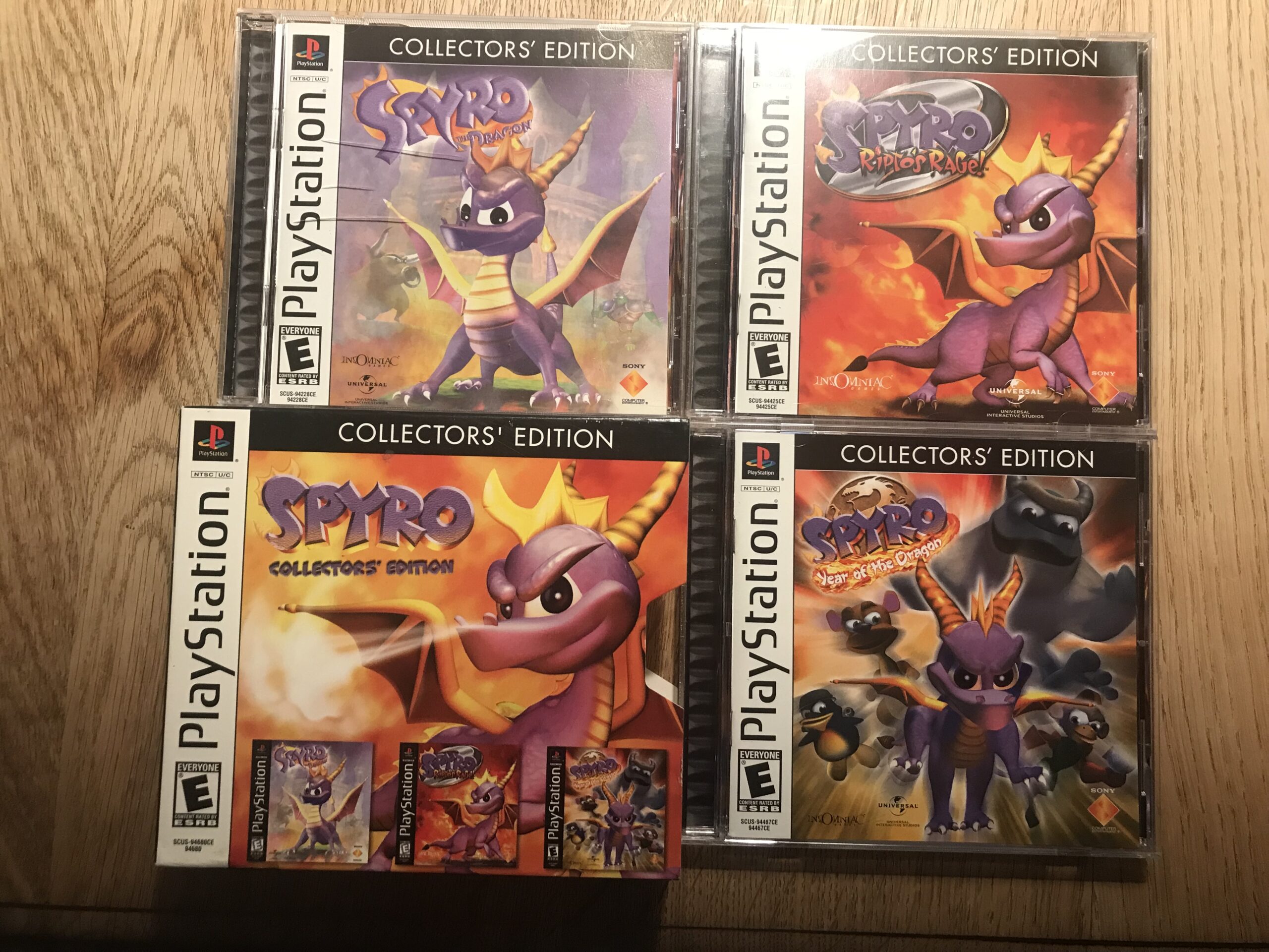 Spyro: Collector’s Edition Box Set (US Playstation 1) – Nintendopusheren
