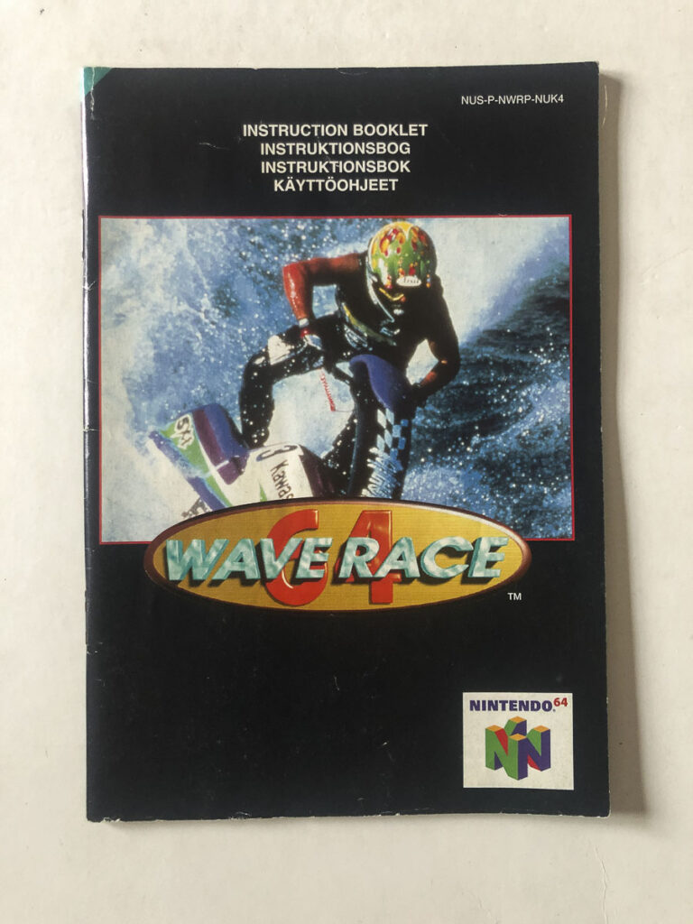 Wave Race 64 (N64 Manual) #37 – Nintendopusheren