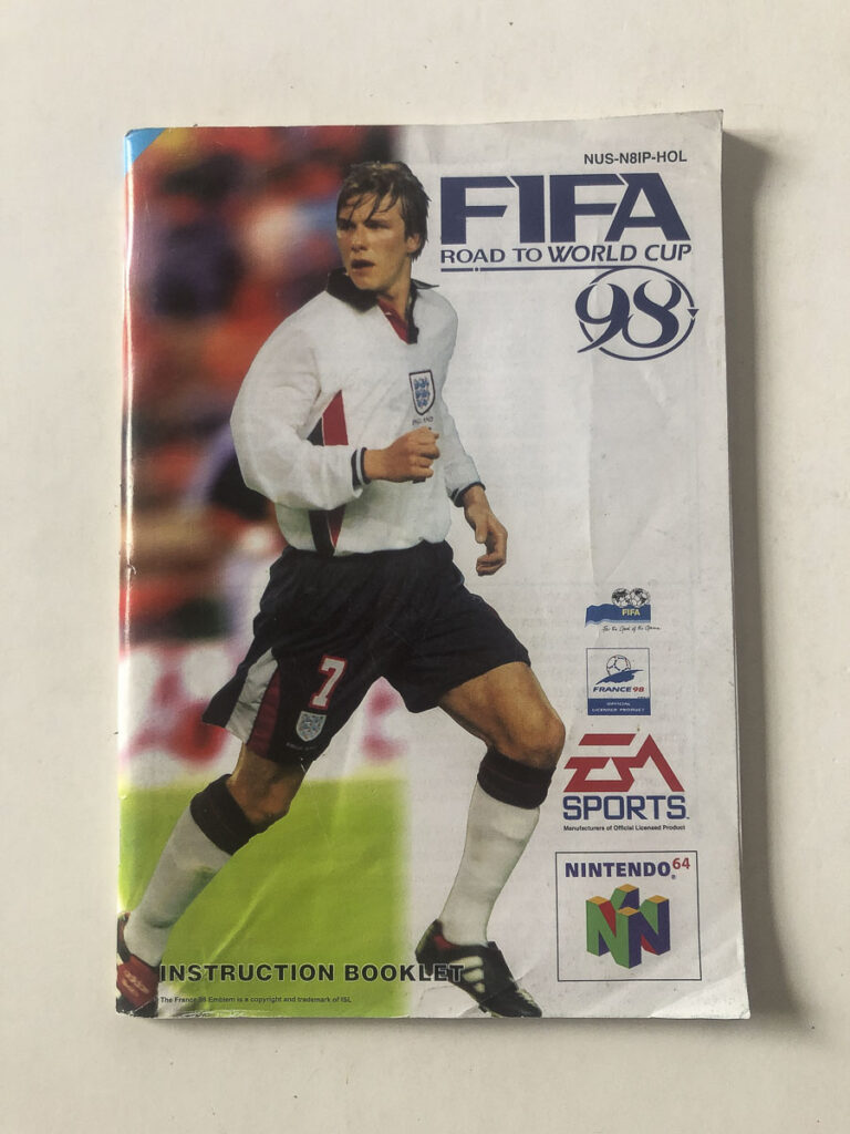 Fifa 98 (N64 Manual) #21 – Nintendopusheren
