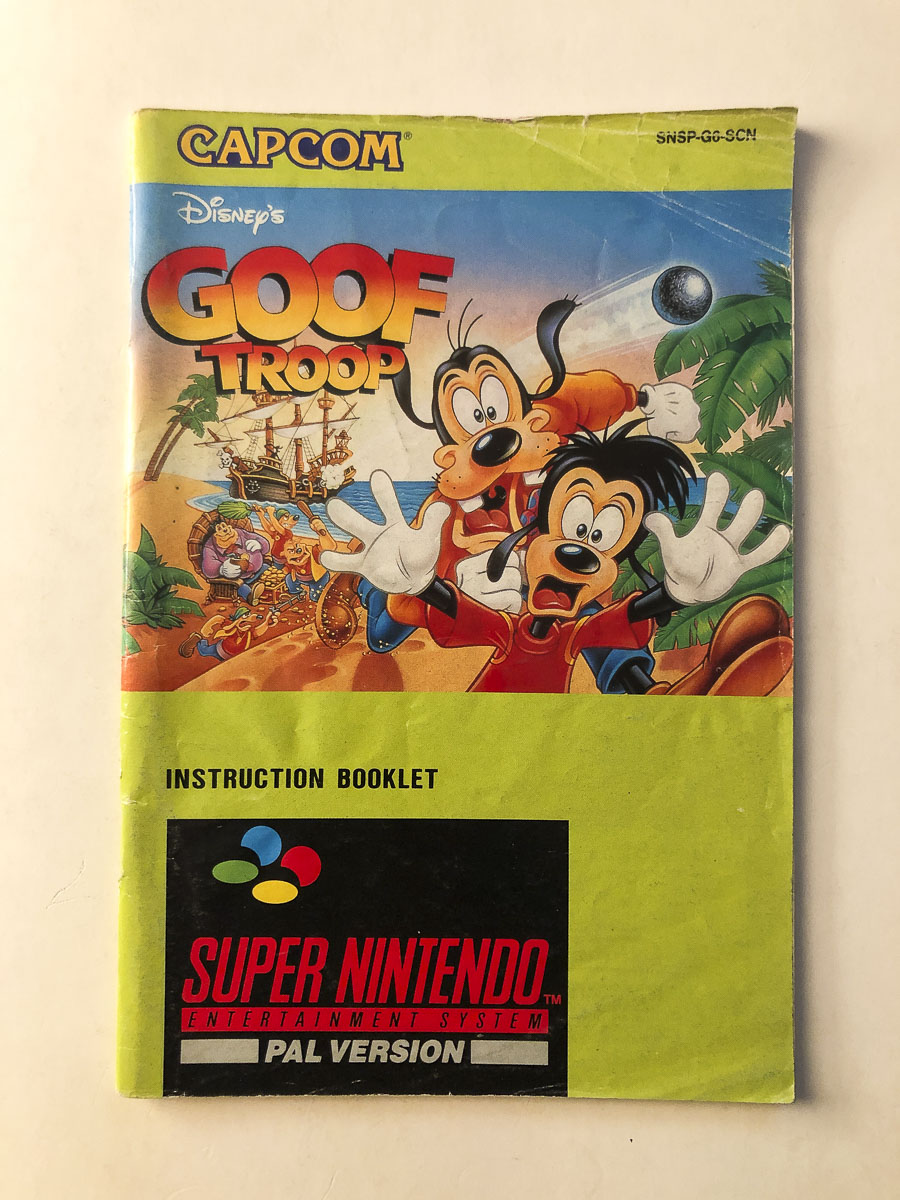 Goof Troop (SNES Manual) #20 – Nintendopusheren