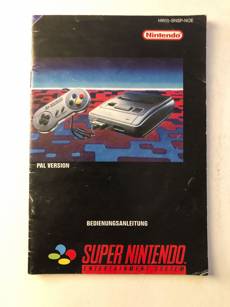 Super Nintendo Entertainment System (Tysk)(SNES Manual) #67 – Nintendopusheren