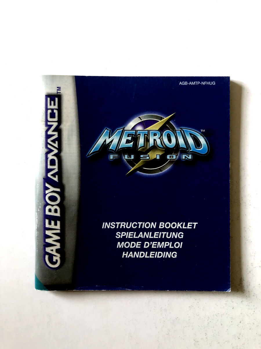 Metroid Fusion (GB Advance Manual) #33 – Nintendopusheren