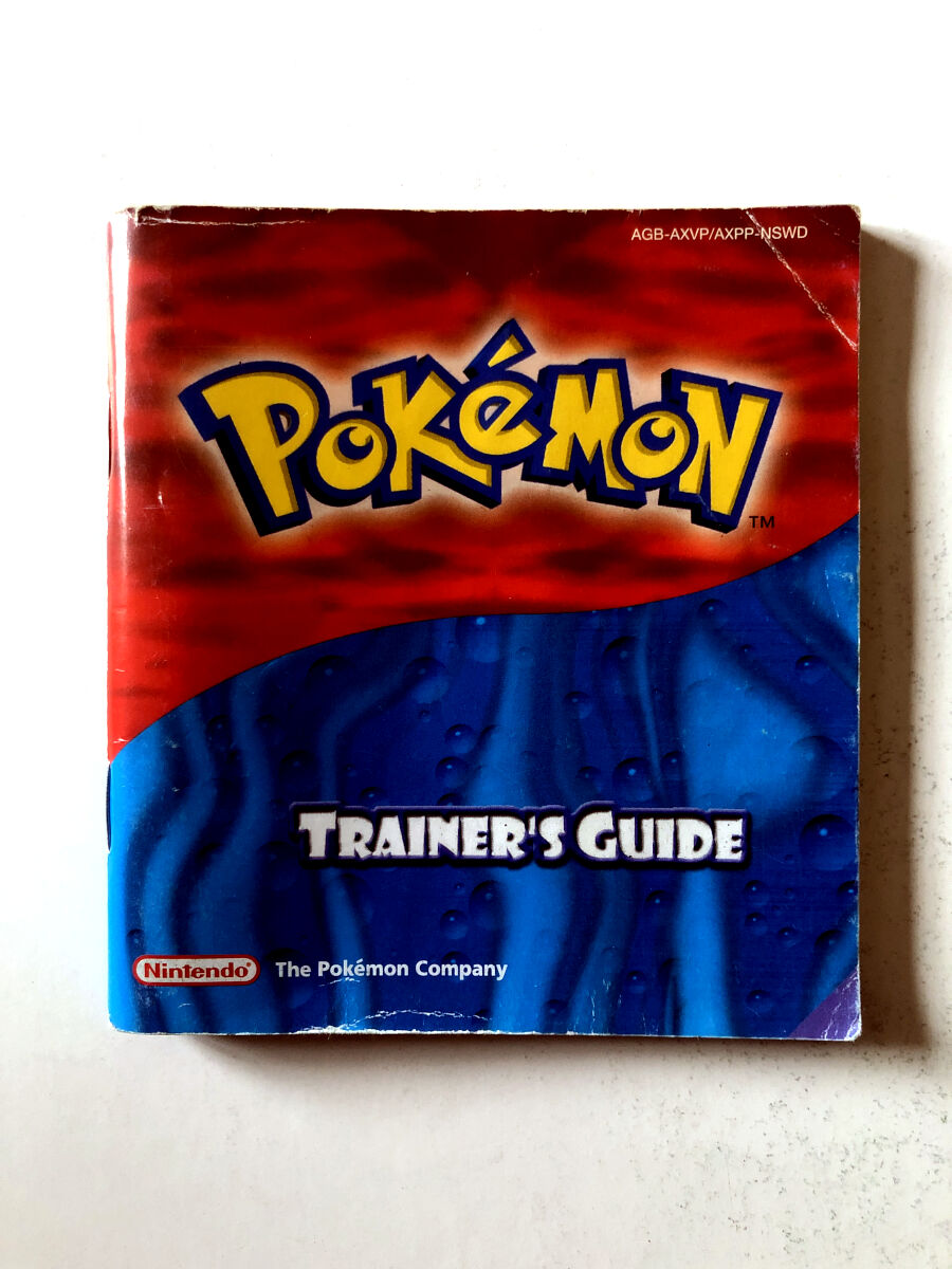 Pokemon Trainers Guide (GB Advance Manual) #43 – Nintendopusheren