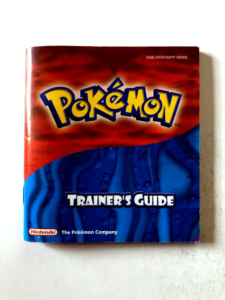 Pokemon Trainers Guide (GB Advance Manual) #45 – Nintendopusheren