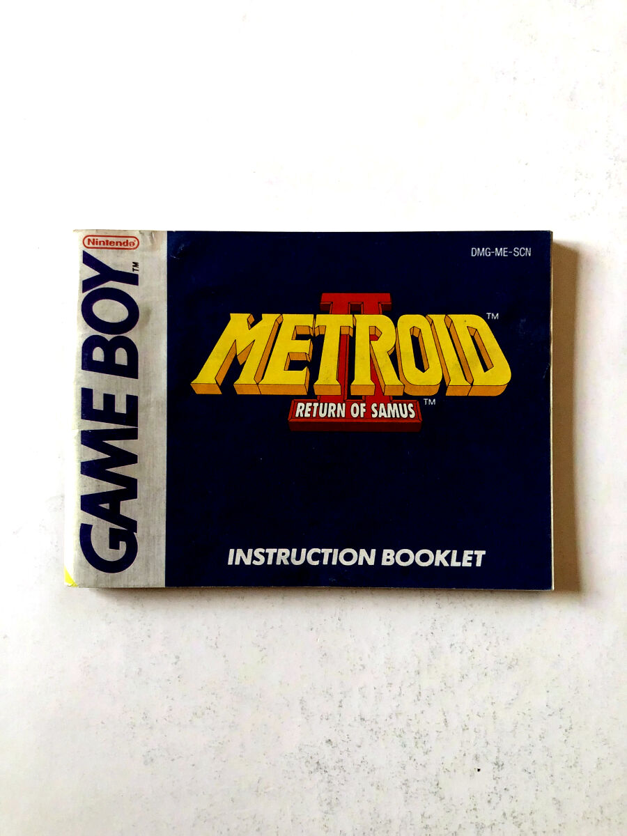 Metroid 2 (GB Classic Manual) #36 – Nintendopusheren