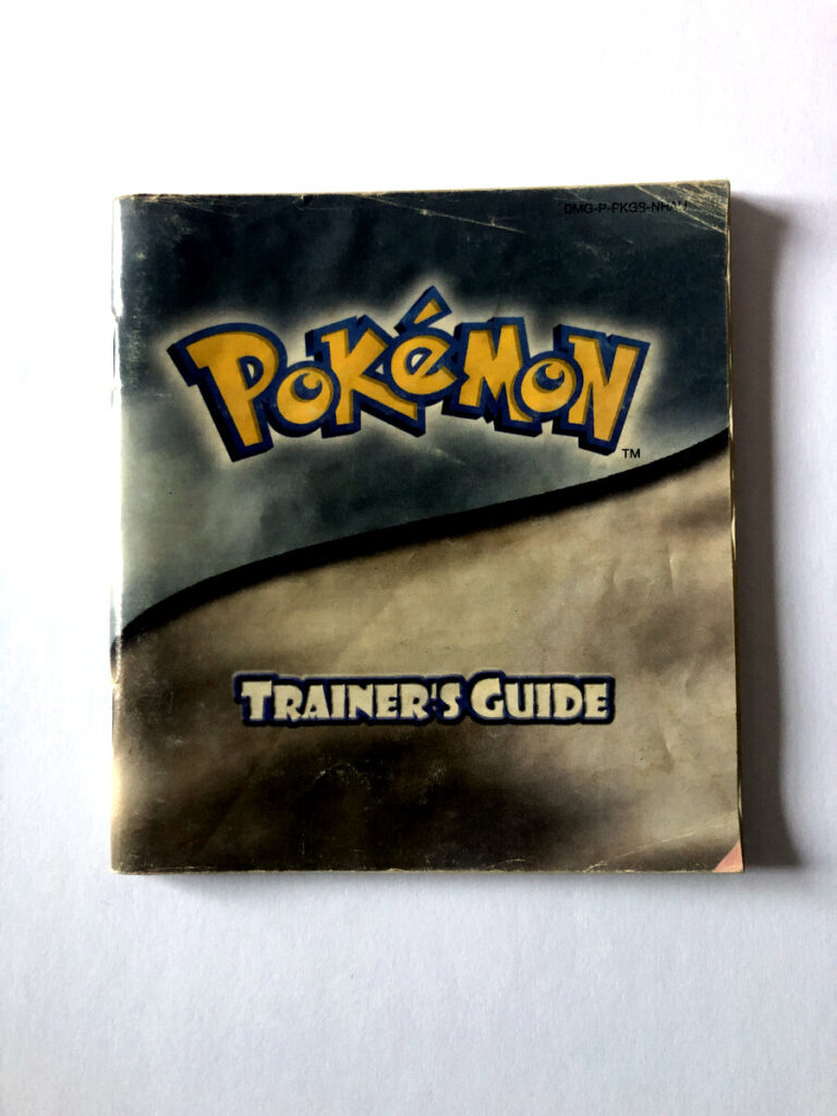 Pokemon Trainers Guide (GB Classic Manual) #40 – Nintendopusheren