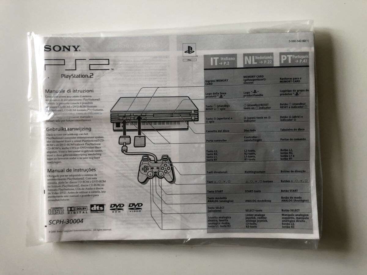 PS2 konsol manualer (PS2-manual) #133 – Nintendopusheren