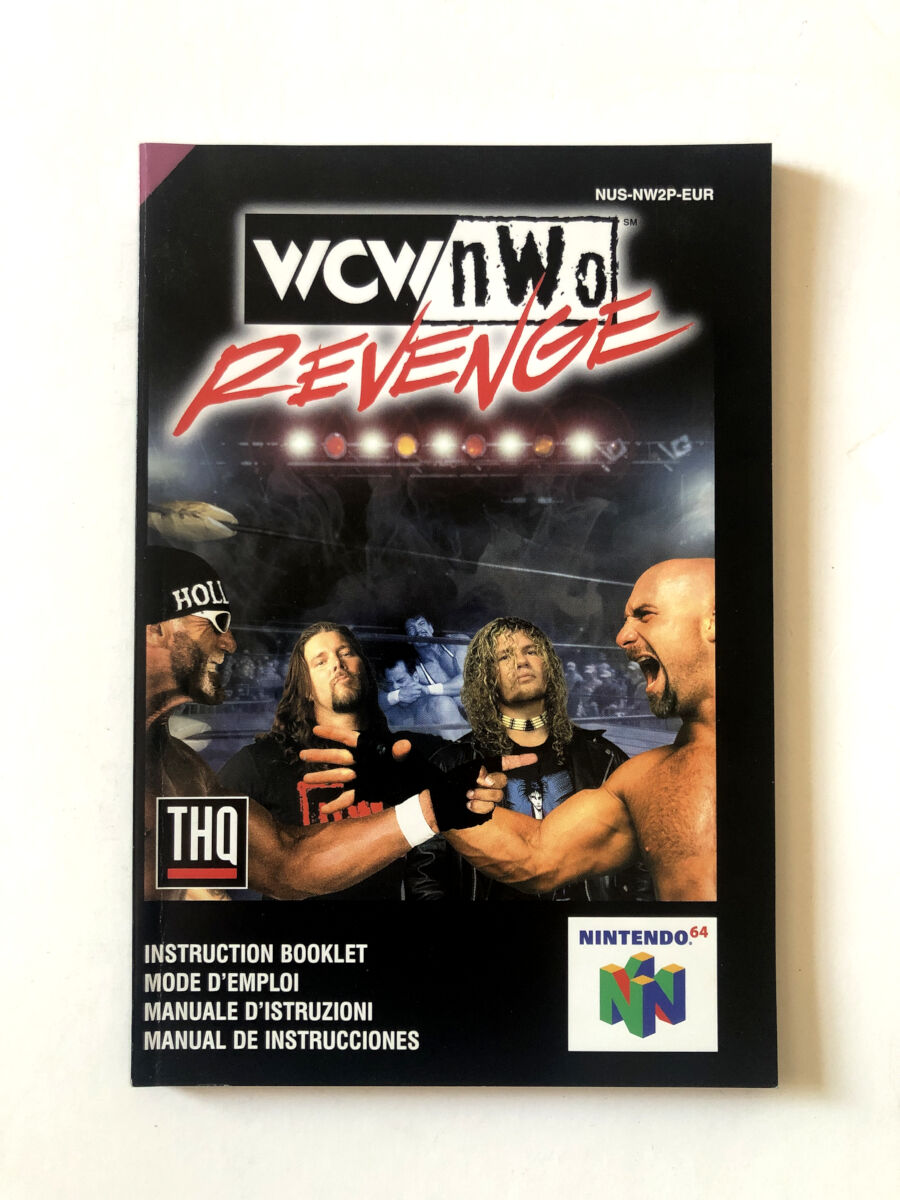 WCW NWO Revenge (N64 Manual) #153 – Nintendopusheren