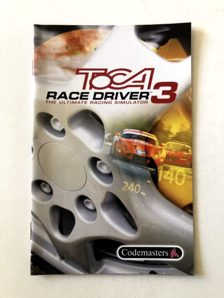 TOCA Race Driver 3 (PS2-manual) #82 – Nintendopusheren