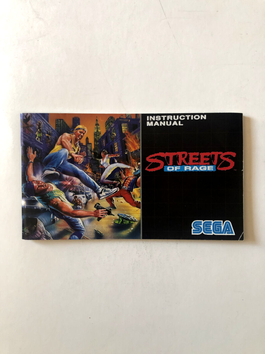 Streets of Rage (Sega Mega Drive-manual) #21 – Nintendopusheren