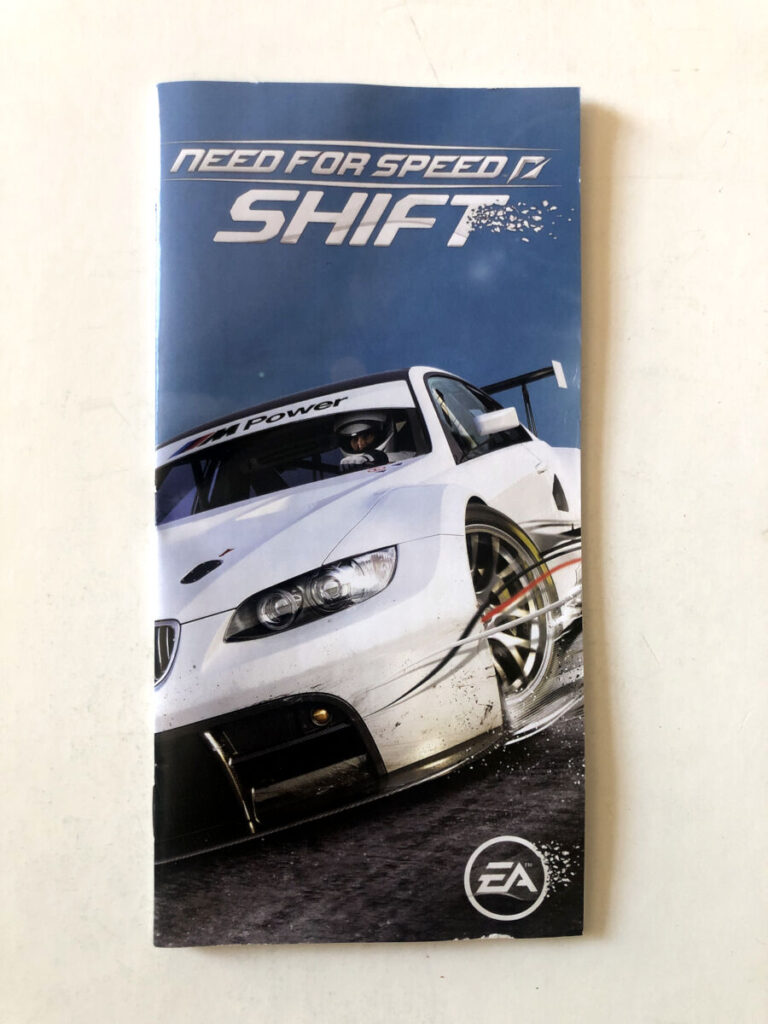Need for Speed Shift (PSP-manual) #2 – Nintendopusheren