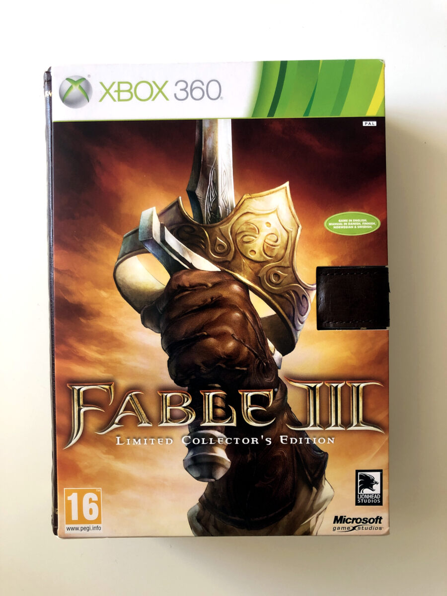Fable 3 Limited Collector’s Edition (360) – Nintendopusheren