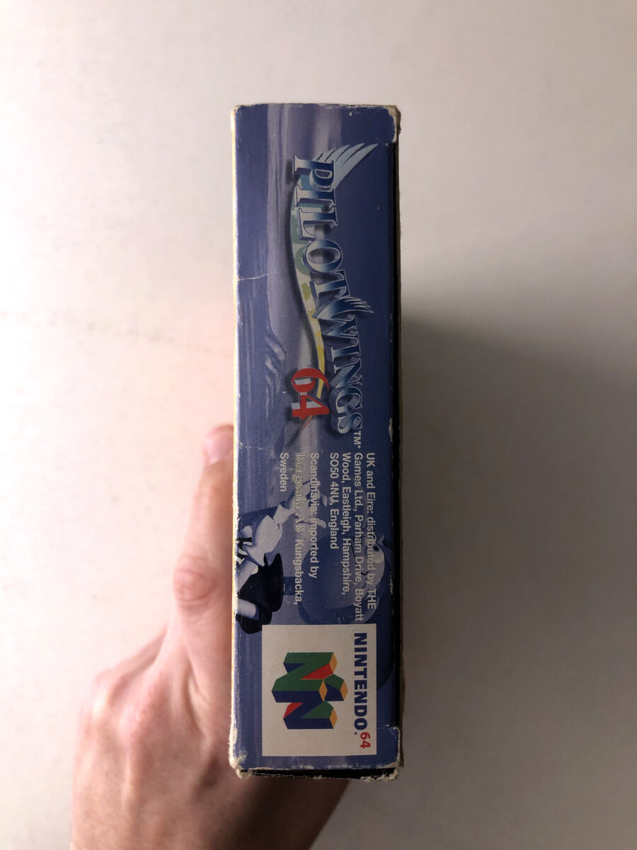 Pilot Wings (N64 i original emballage) #148 – Nintendopusheren