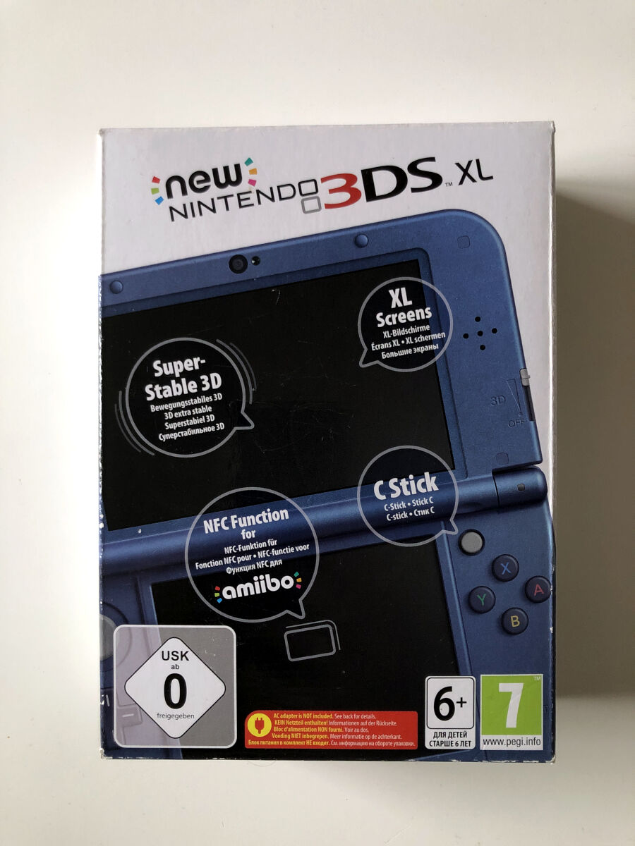New Nintendo 3DS XL i original emballage – Nintendopusheren