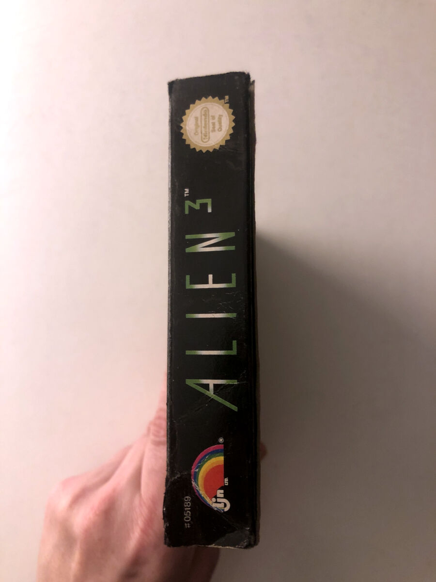 Alien 3 (NES i original emballage) #63(tysk kasse) – Nintendopusheren