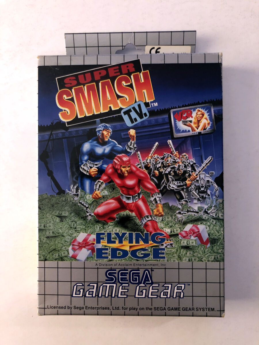 Super Smash T.V. (Game gear i original emballage) – Nintendopusheren