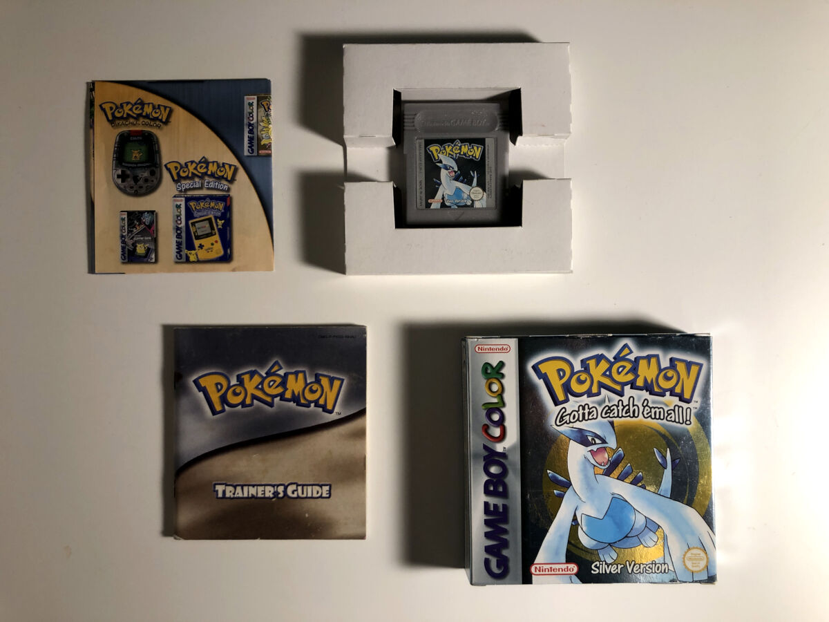 Pokemon Silver Version (Gameboy Color i original emballage) #28 ...