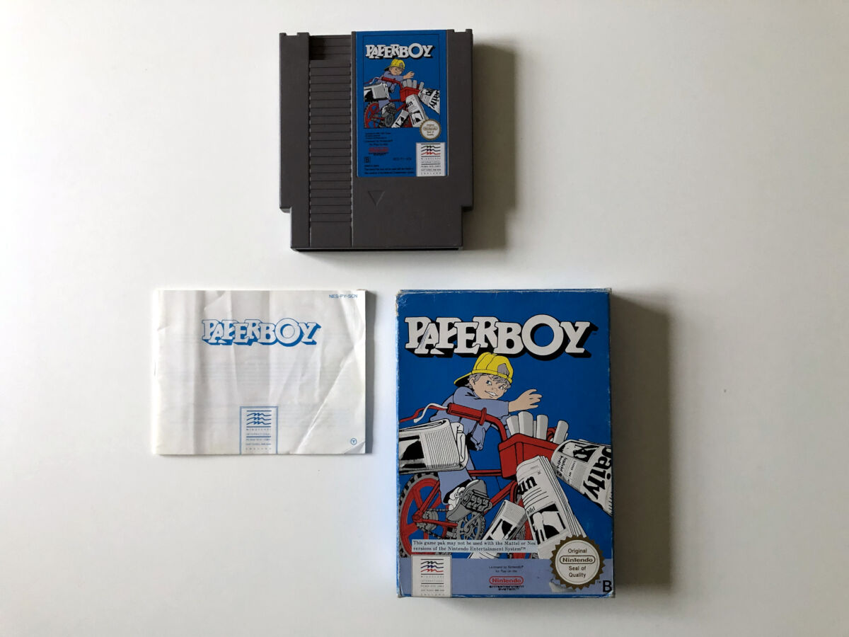 Paperboy (NES i original emballage) #76 – Nintendopusheren