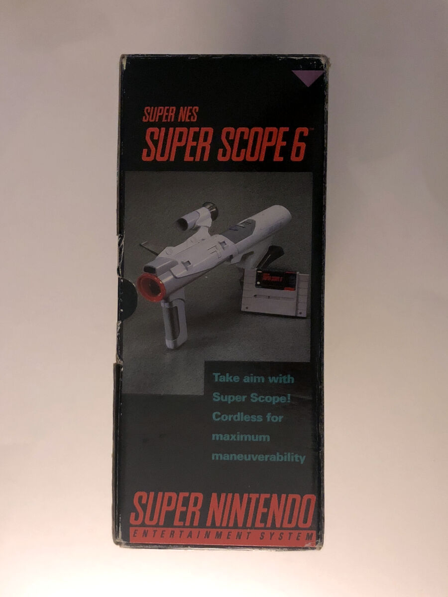 Super Nes Super Scope 6 i original emballage(US) – Nintendopusheren