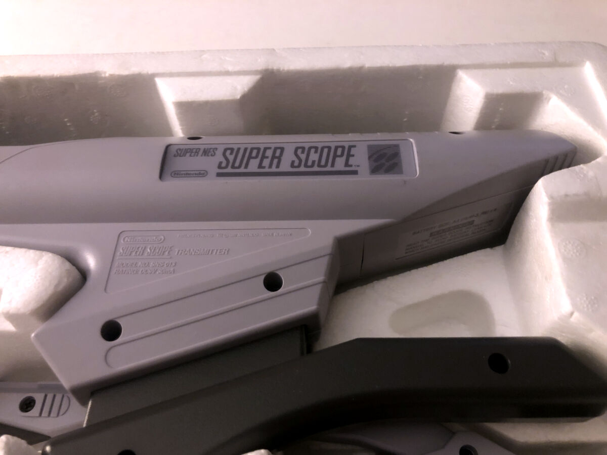 Super Nes Super Scope 6 i original emballage(US) – Nintendopusheren