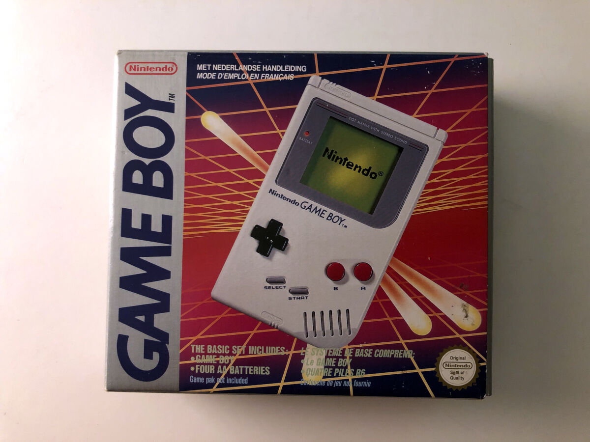 Gameboy Classic i original emballage – Nintendopusheren