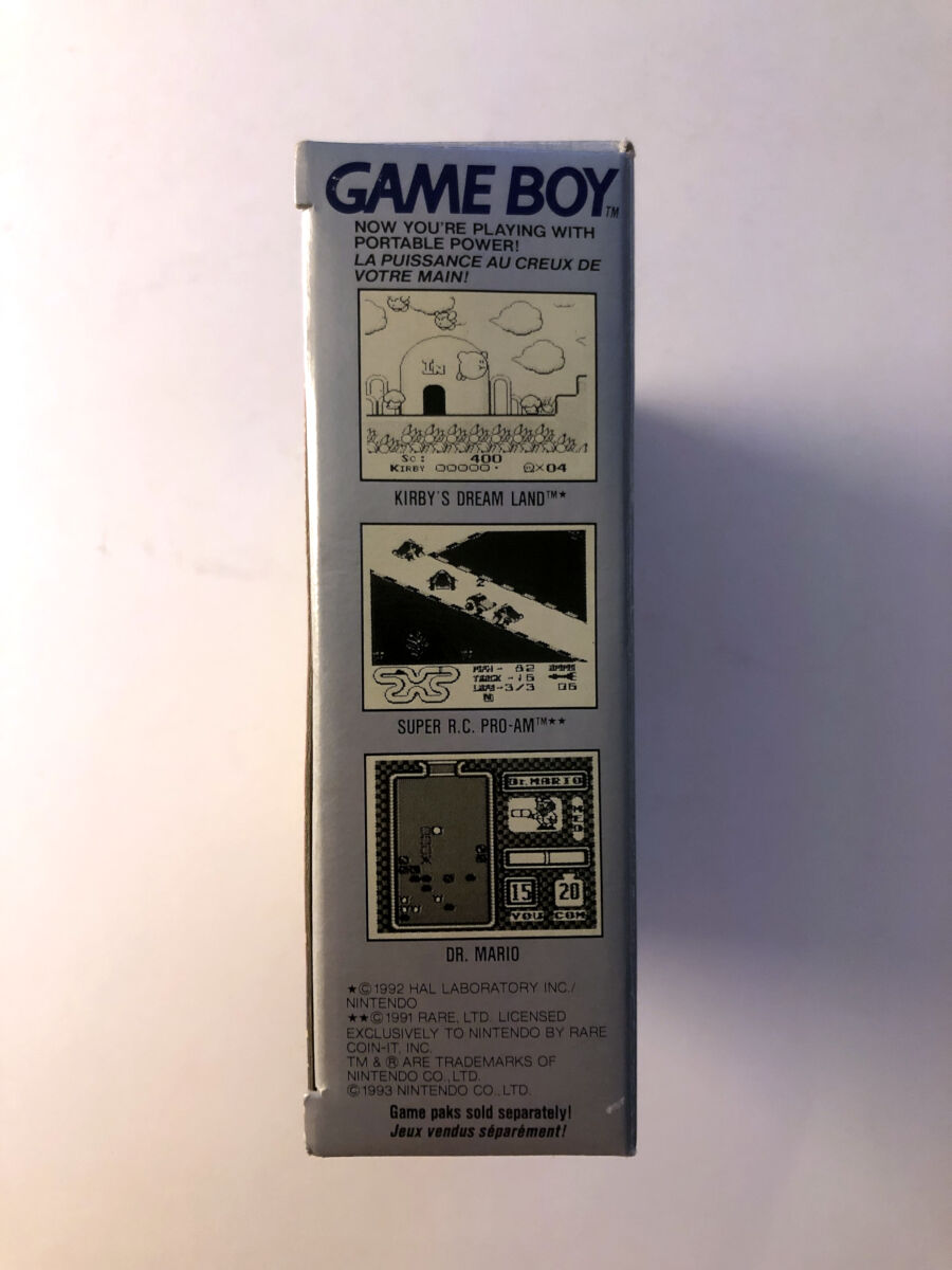 Gameboy Classic i original emballage – Nintendopusheren