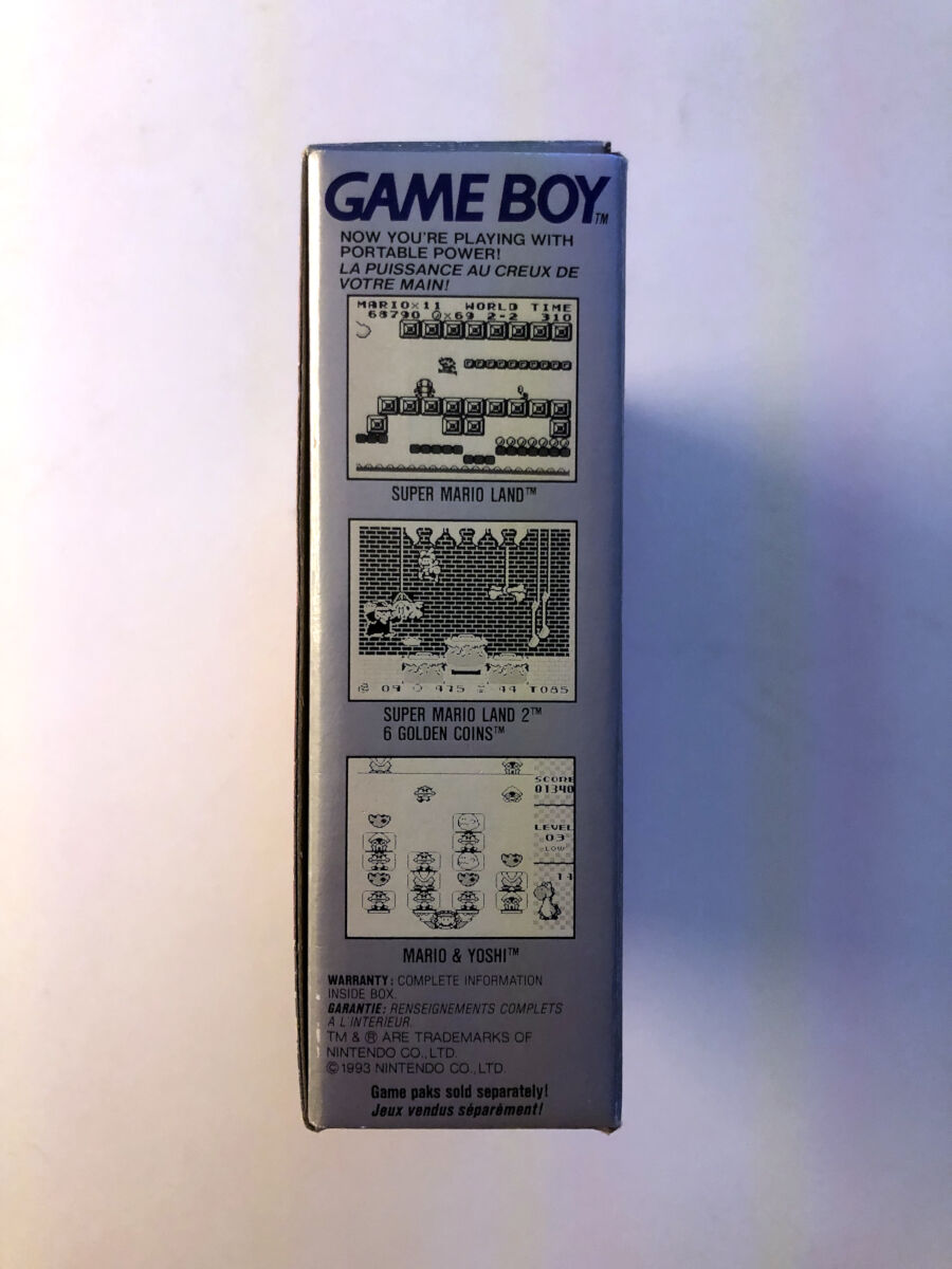 Gameboy Classic i original emballage – Nintendopusheren