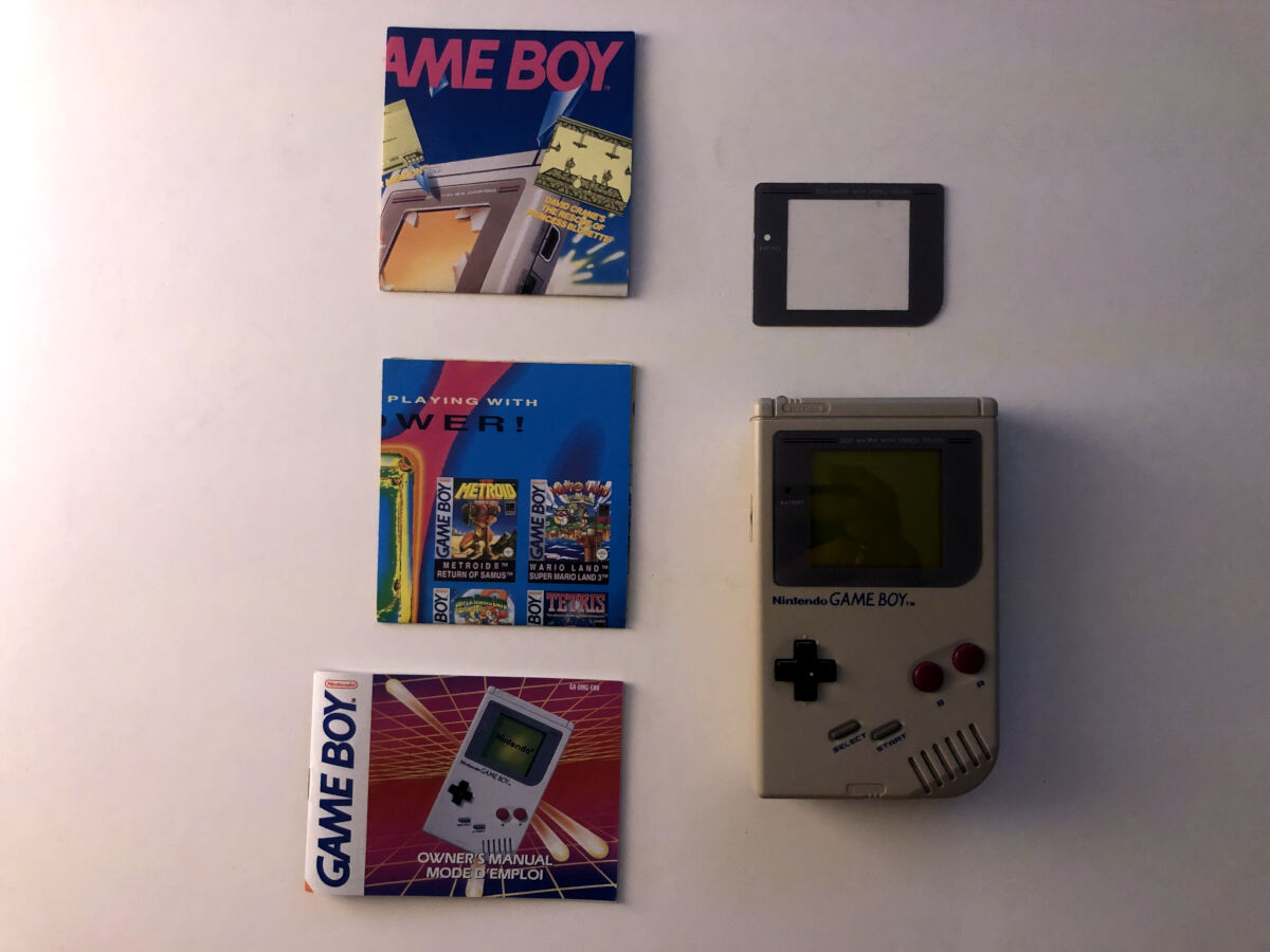 Gameboy Classic i original emballage – Nintendopusheren