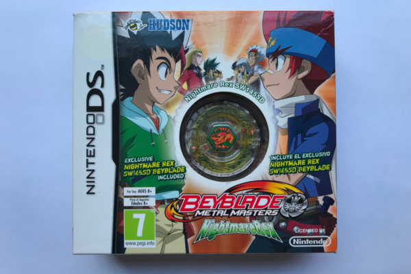 Beyblade Metal Master: Nightmare Rex inkl Beyblade(DS) – Nintendopusheren