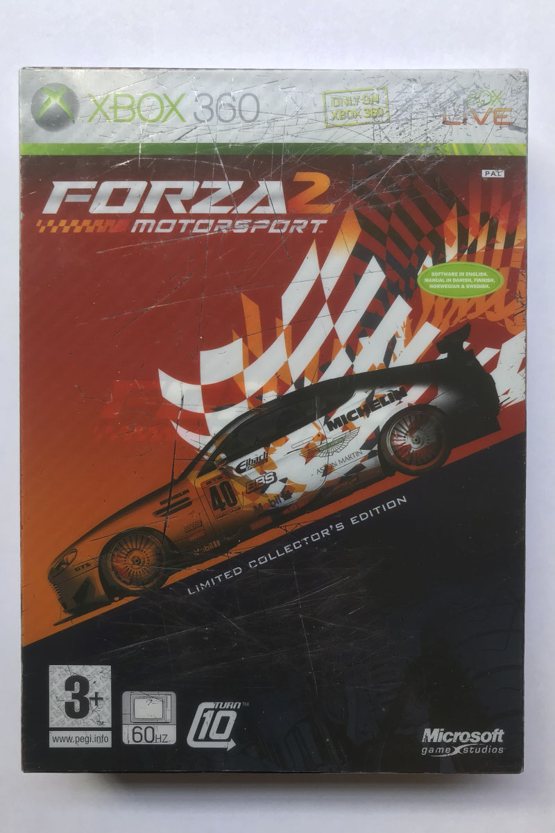 Forza Motorsport 2 Limited Collector’s Edition(360) – Nintendopusheren